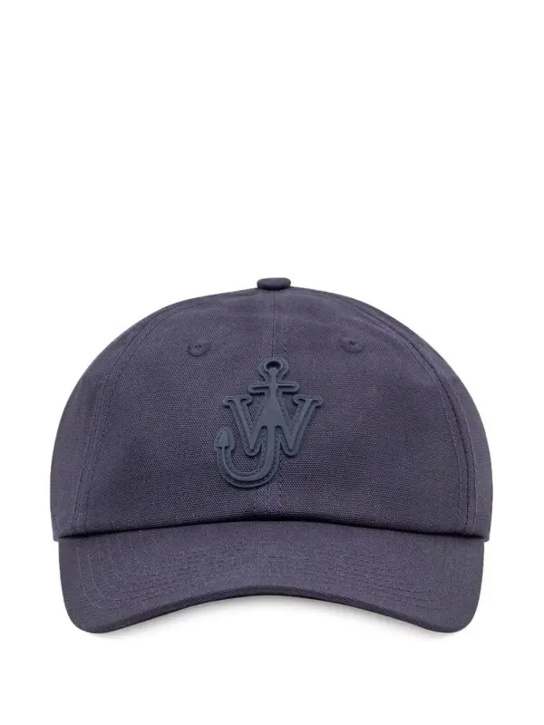 JW Anderson Cotton Baseball Cap - Blue