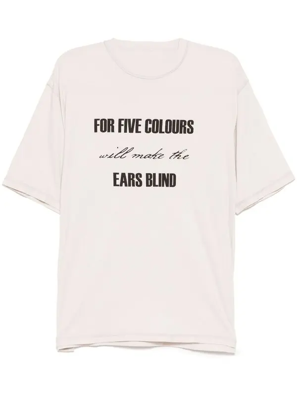 UNDERCOVERISM Slogan-print T-shirt