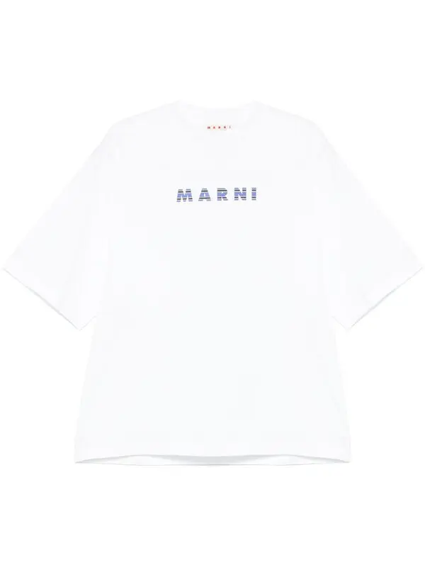 Marni Logo-print T-shirt - White