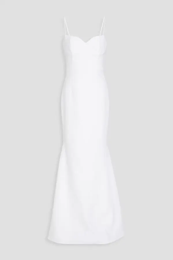 Rachel Gilbert Avery Crepe Gown