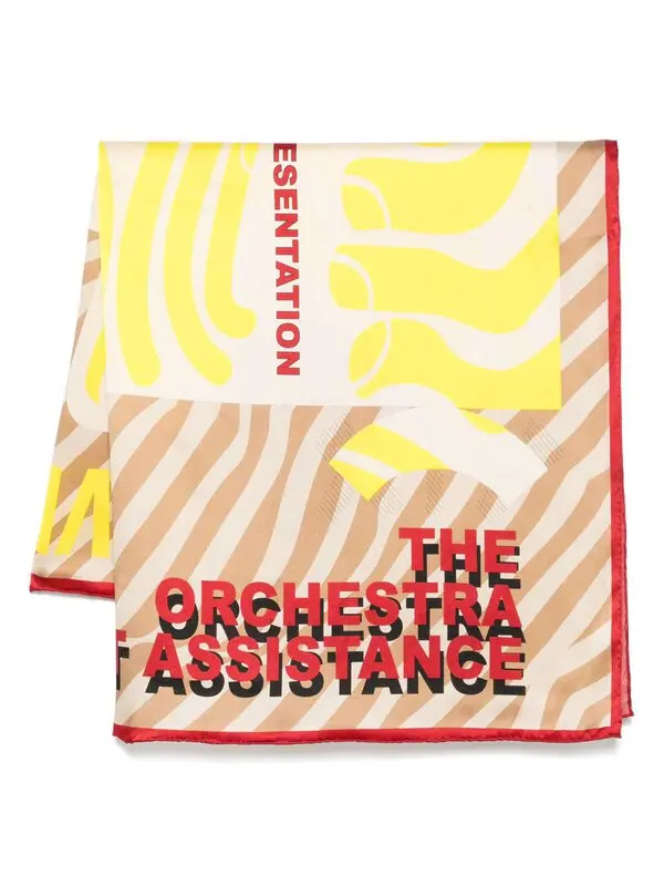 Henrik Vibskov The Orchestra Scarf - Neutrals