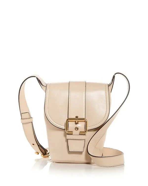 Chloé Mini Leather Camera Bag - Sweet Beige