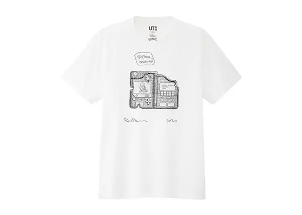 DANIEL ARSHAM X Pokemon X Uniqlo Crystal Pokedex Tee Shirt - White
