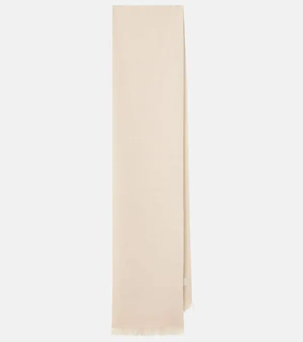 Brunello Cucinelli Cashmere And Silk Scarf