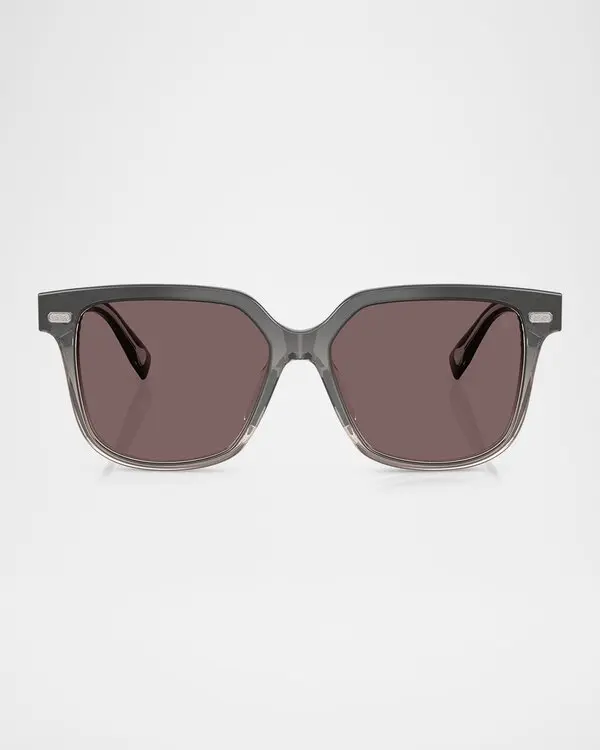 Brunello Cucinelli Bc4010s Square Sunglasses - Violet