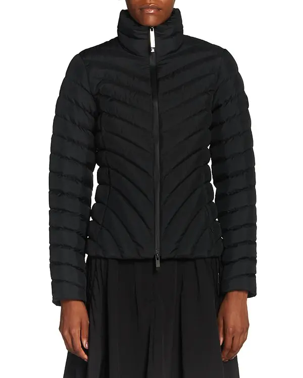 Moncler Grange Stand Collar Puffer Jacket - Black