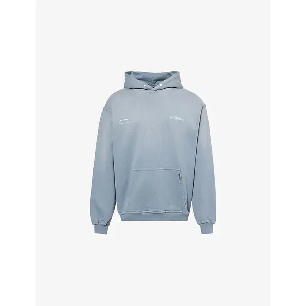 REPRESENT Relaxed-fit Cotton-jersey Hoody