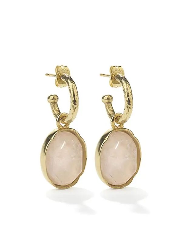 GOOSSENS Cabochons Hoop Earrings
