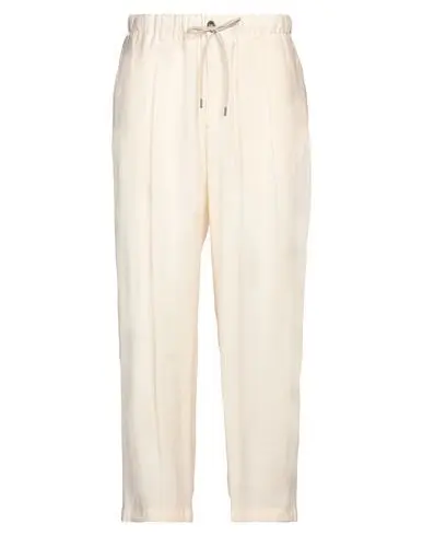 Emporio Armani Casual Wide Leg Pants - White