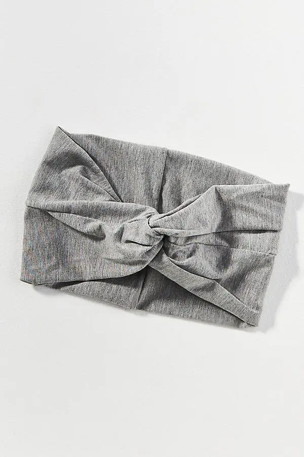 Anthropologie Twist-knot Headband - Light Grey