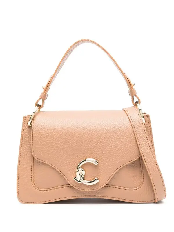 COCCINELLE Small C-me Tote Bag - Brown