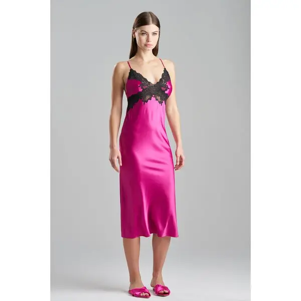 Natori Peony Glamour Gown - Pink