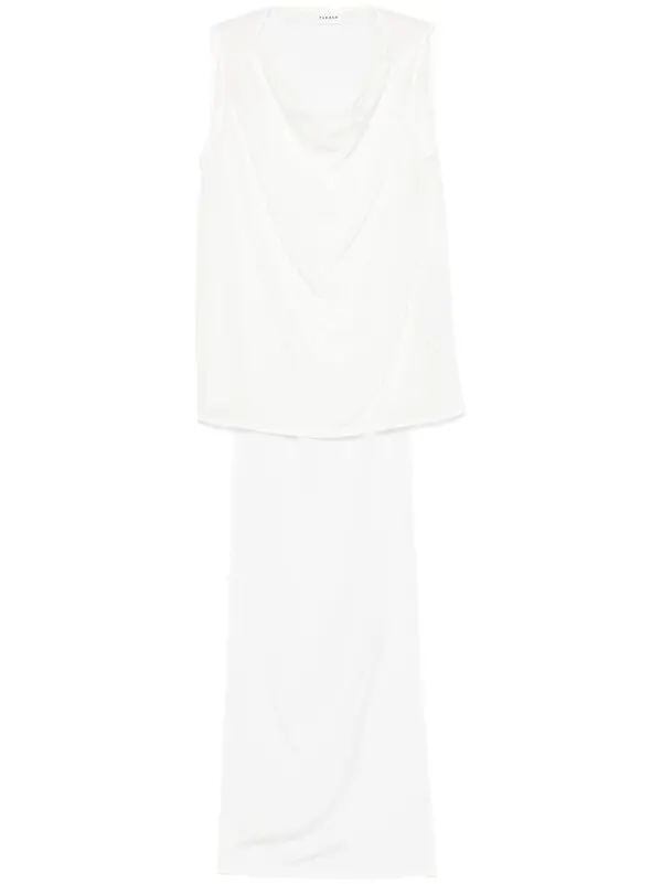P.a.r.o.s.h Silk Top - White