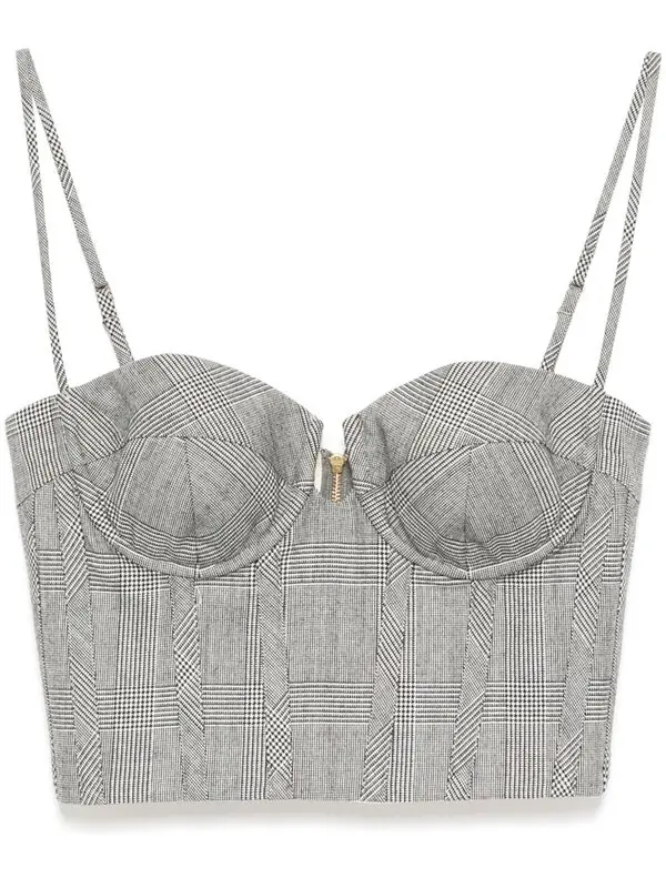 Zimmermann Crush Check Bustier
