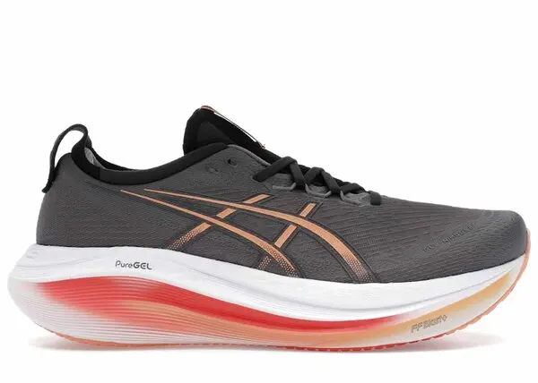 Asics Gel-nimbus 27in Athletic Sneakers - Carbon/mojave