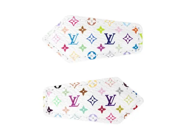 LOUIS VUITTON X Takashi Murakami Monogram Backstage Hair Clips - White Multicolored