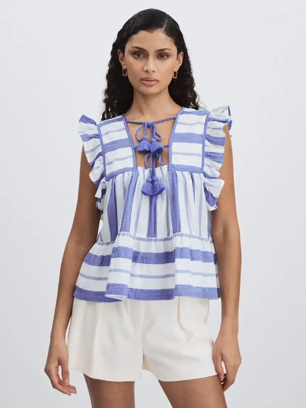 Mille Chelsea Peplum Top