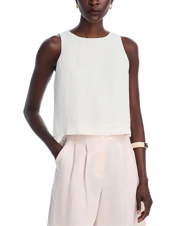 French Connection Birdie Swing Top - Summer White
