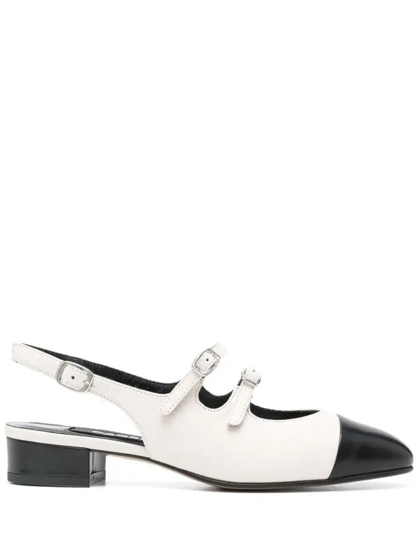 CAREL 20mm Pumps - White