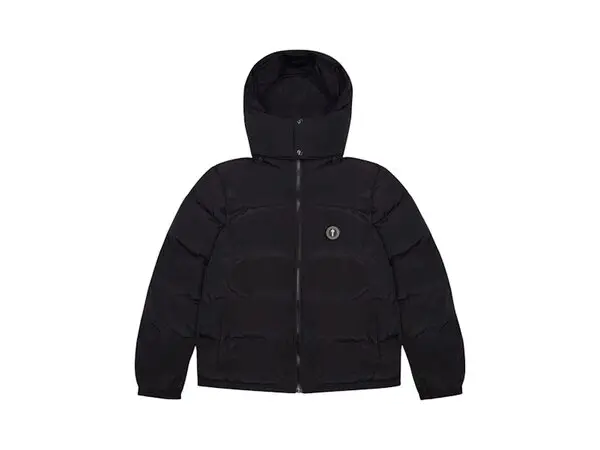 Trapstar Irongate Detachable Hooded Puffer Jacket - Black