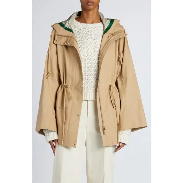 Moncler Gaillon Cotton-blend Parka - Beige