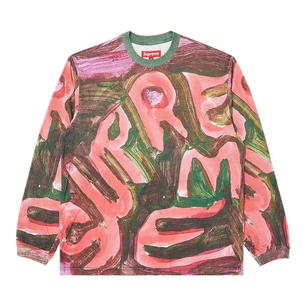 Supreme Paint Long-sleeve Top
