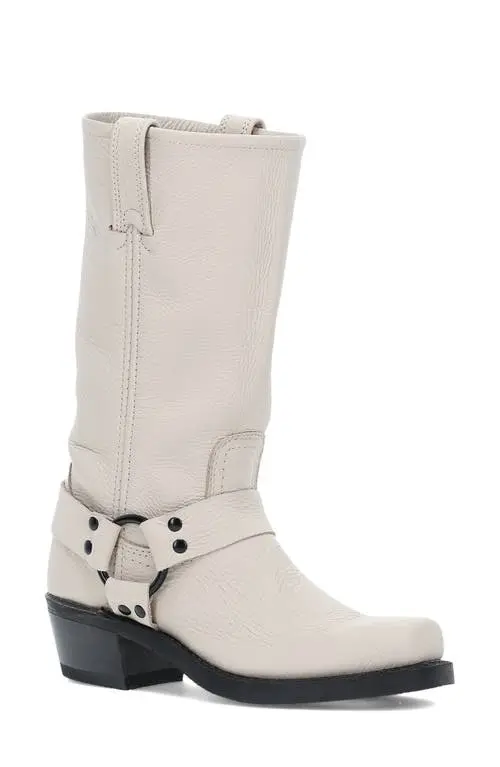 Frye Harness Leather Boots - Stone