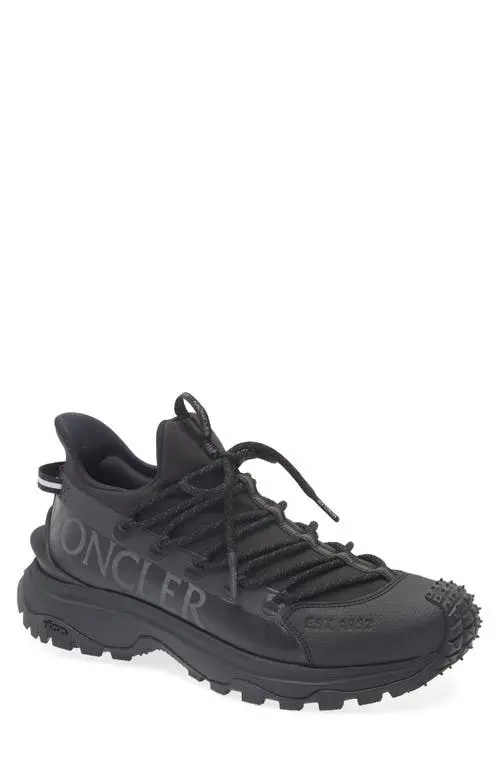Moncler Trailgrip Lite 2 Low Top Sneaker - Black
