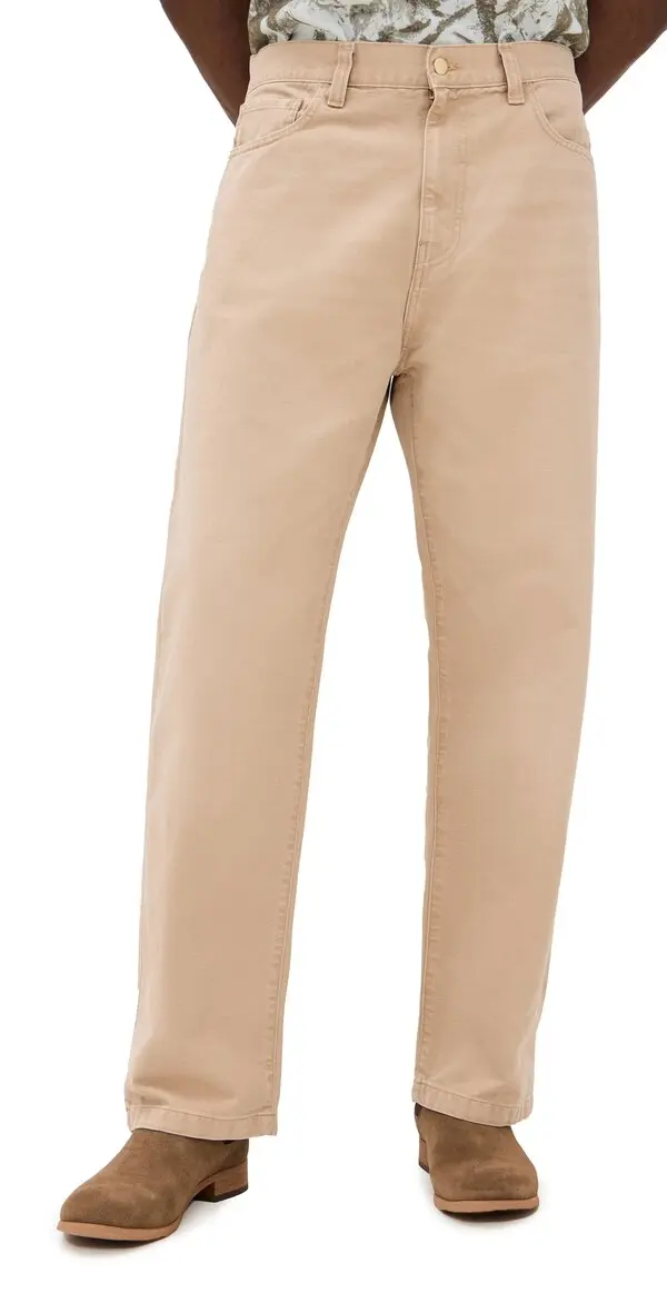 Carhartt Work In Progress Landon Pants - Dusty H Brown (stone Canvas)