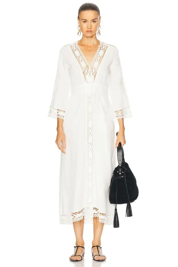 Isabel Marant Veona Dress - White