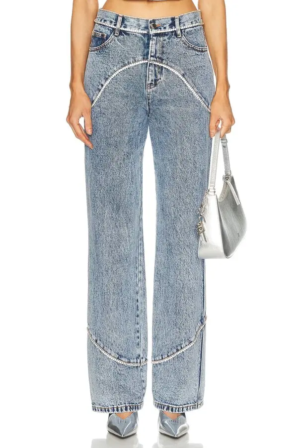 Retrofete Izzie Straight Leg Jeans - Rodeo