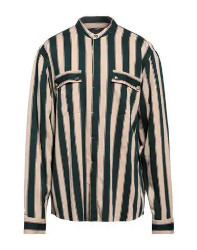 Balmain Shirt Dark Viscose, Polyamide In Green 28% Off - Main Image