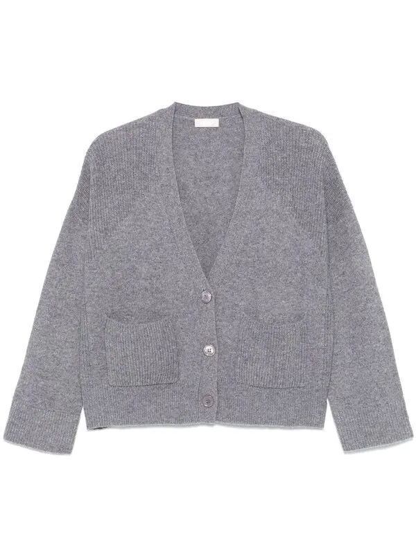 Liu Jo Wool Cardigan - Grey