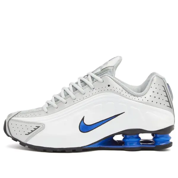 Nike Shox R4 Sneaker - White/silver/blue