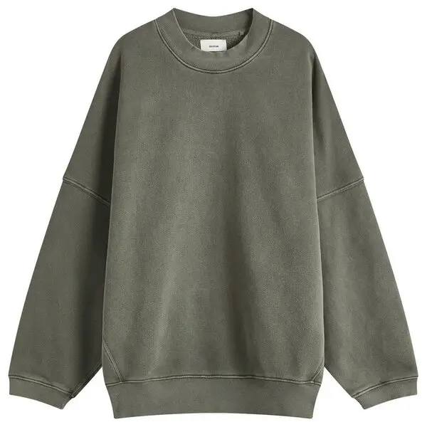 Joah Brown Oversized Crew Sweatshirt - Washed Sage