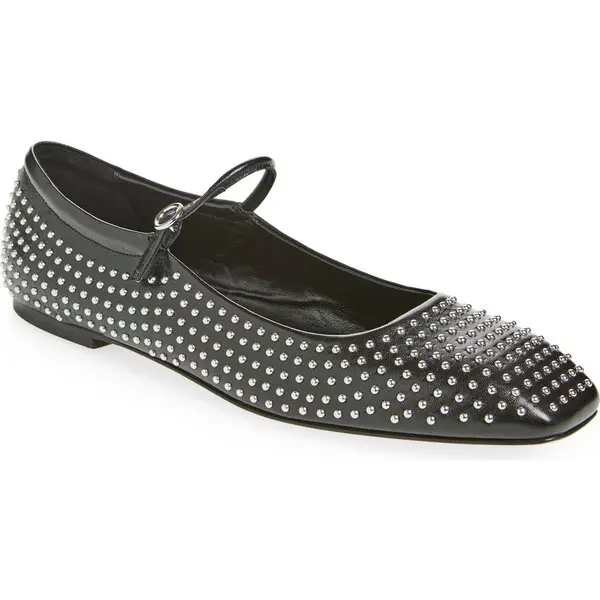 AeydĒ Uma Studded Mary Jane Flat