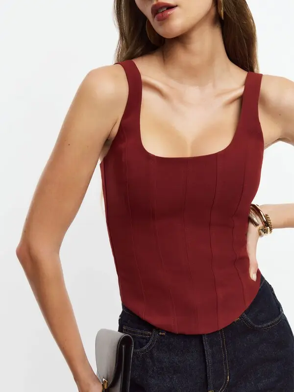 REFORMATION Seren Top - Chianti