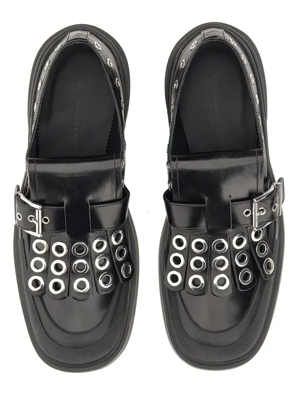 Alexander Mcqueen Alexander Mc Queen Studded Loafer In Black 21