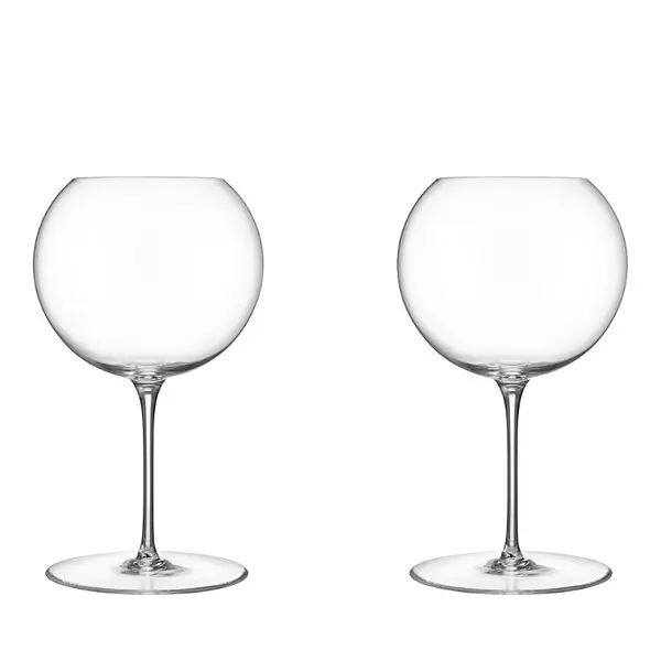 ORREFORS Geometry Red Wine Glass, Set Of 2 - No Color