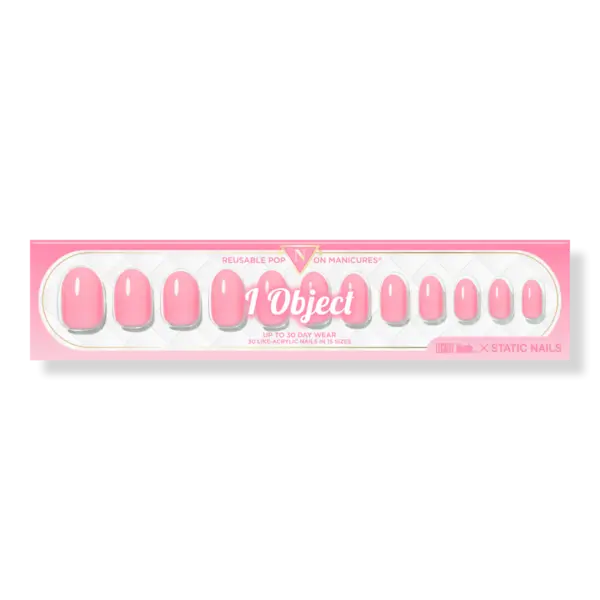 STATIC NAILS Legally Blonde X I Object! Reusable Pop-on Manicures