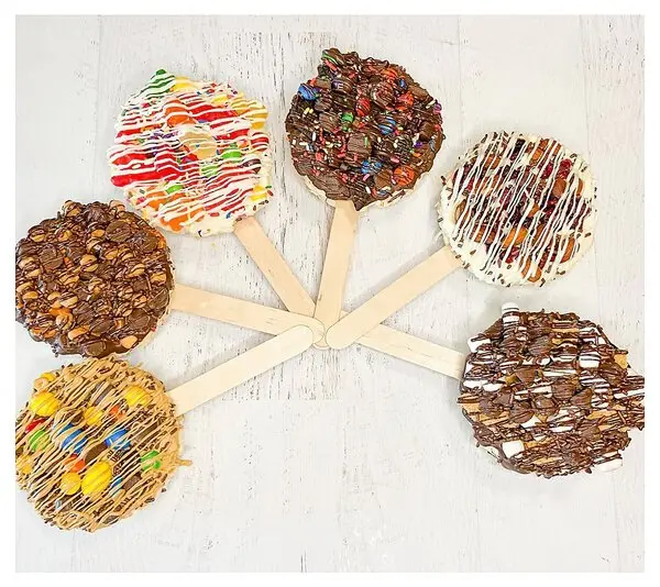 POPILICIOUS 6ct. Sampler Gourmet Popcorn Pops