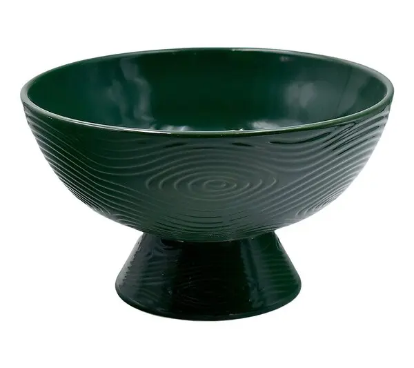 TEMP-TATIONS Woodland 3-qt Pedestal Bowl