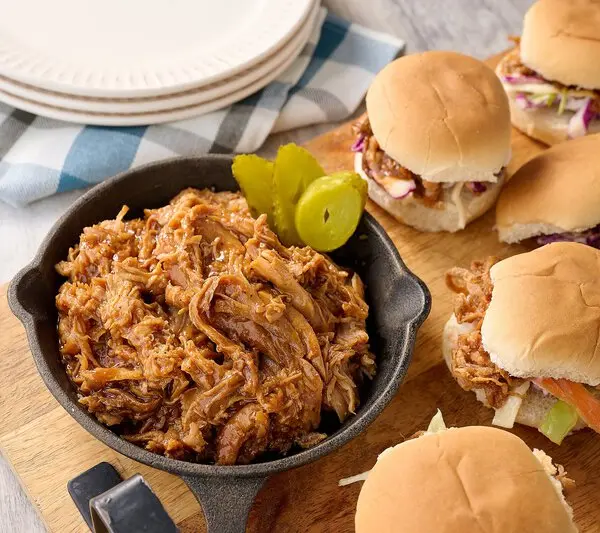 CORKY'S Corkys Bbq 8-lbs Of Pulled Pork Or Chicken W/original Bbq
