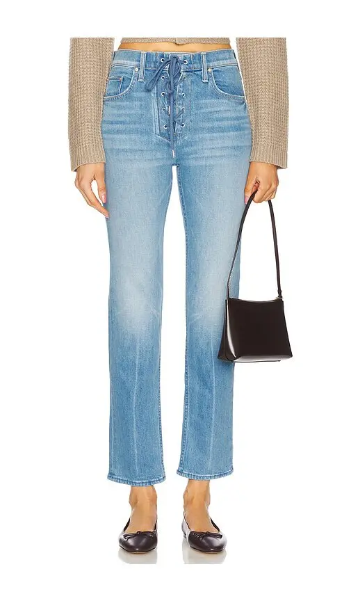 MOTHER The Lace Up Tomcat Hover Jeans
