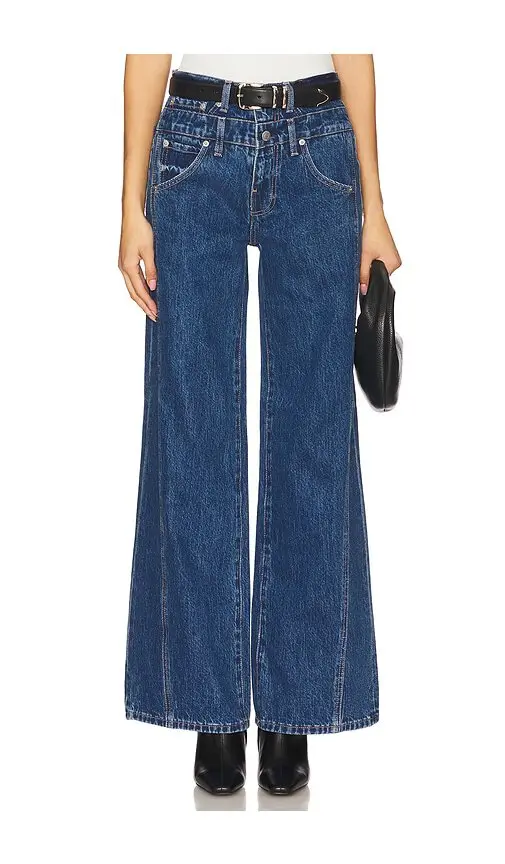 PISTOLA Caleb High Rise Wide Leg