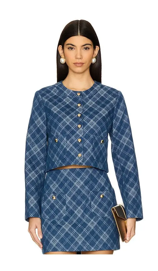 Amanda Uprichard Maven Denim Jacket
