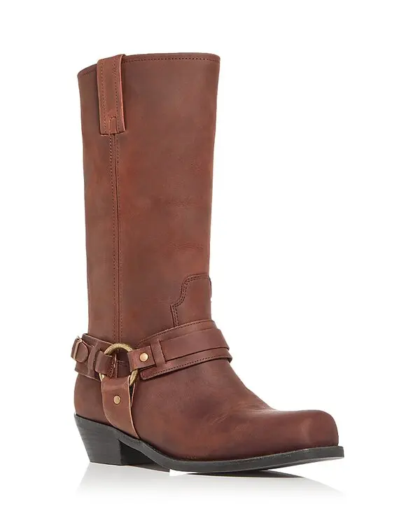 Jeffrey Campbell Waylon Harness Boots - Dark Brown