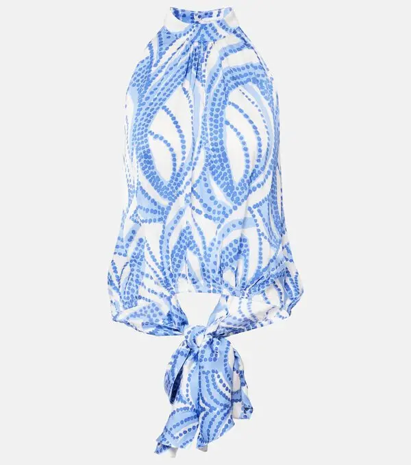 Poupette St Barth Clea Printed Top