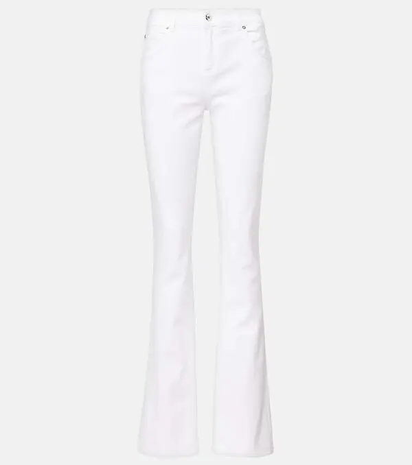 Blumarine Chain-detail Bootcut Jeans