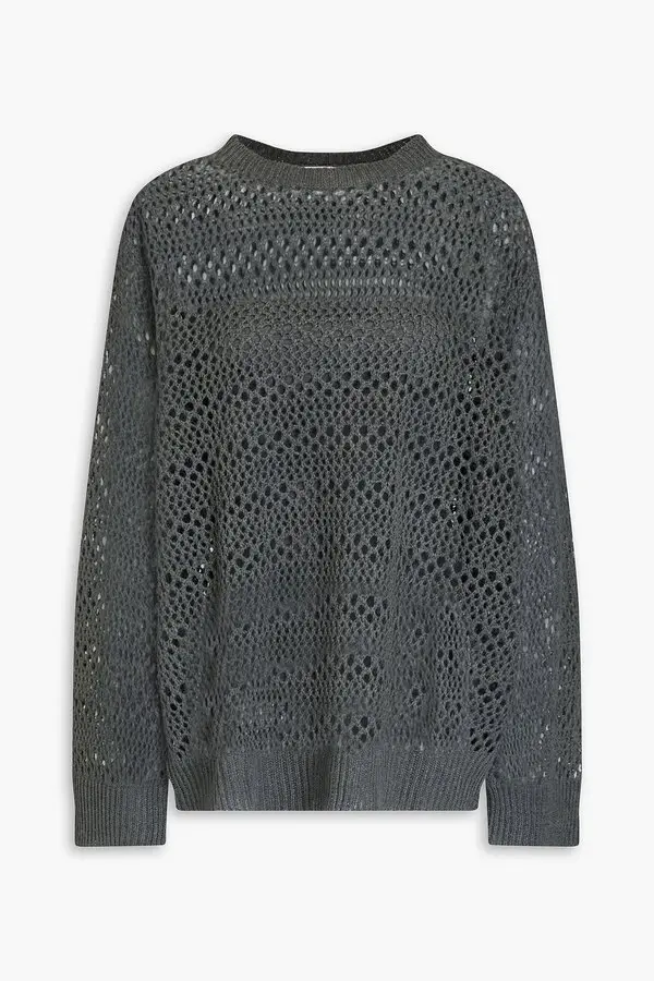 Brunello Cucinelli Open-knit Sweater